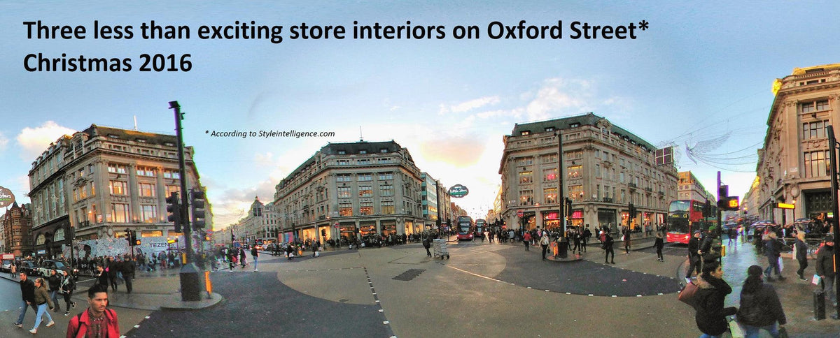 And the prize for the most boring store interior in London's Oxford St ...